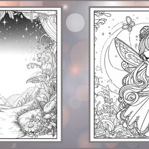 Fairycore Dreams 100 Coloring Pages - Etsy