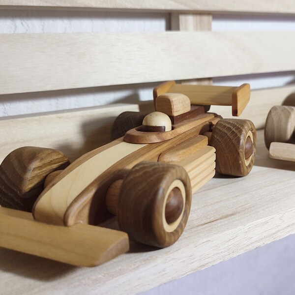 Wood Toy Race Car - Etsy