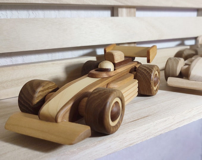 Wooden Racing Car - Etsy