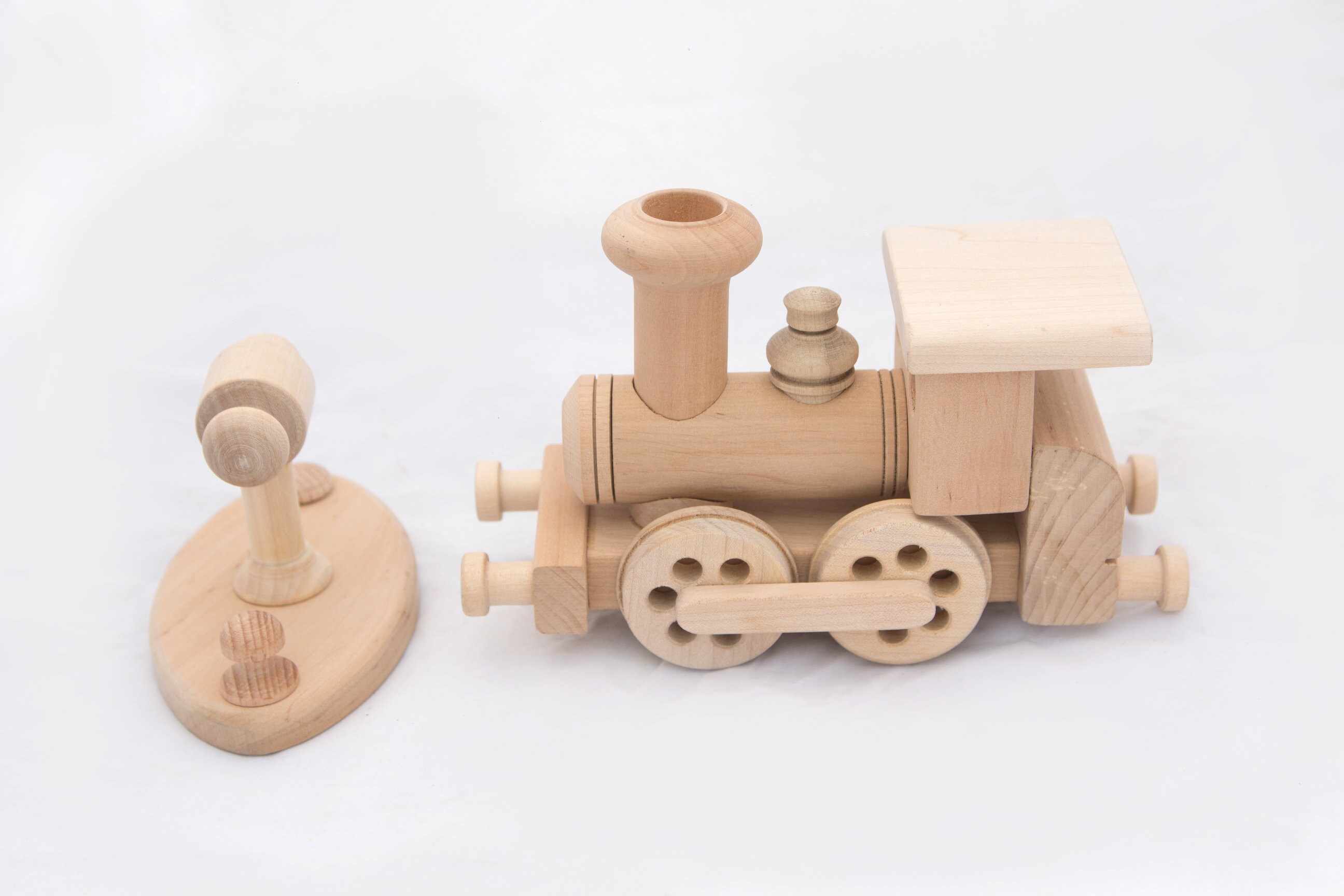 Wooden Locomotive (key Keeper) - Etsy