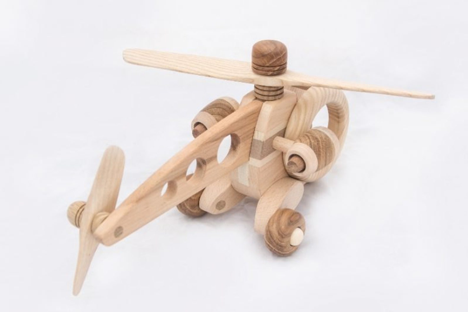 Wood Helicopter - Etsy