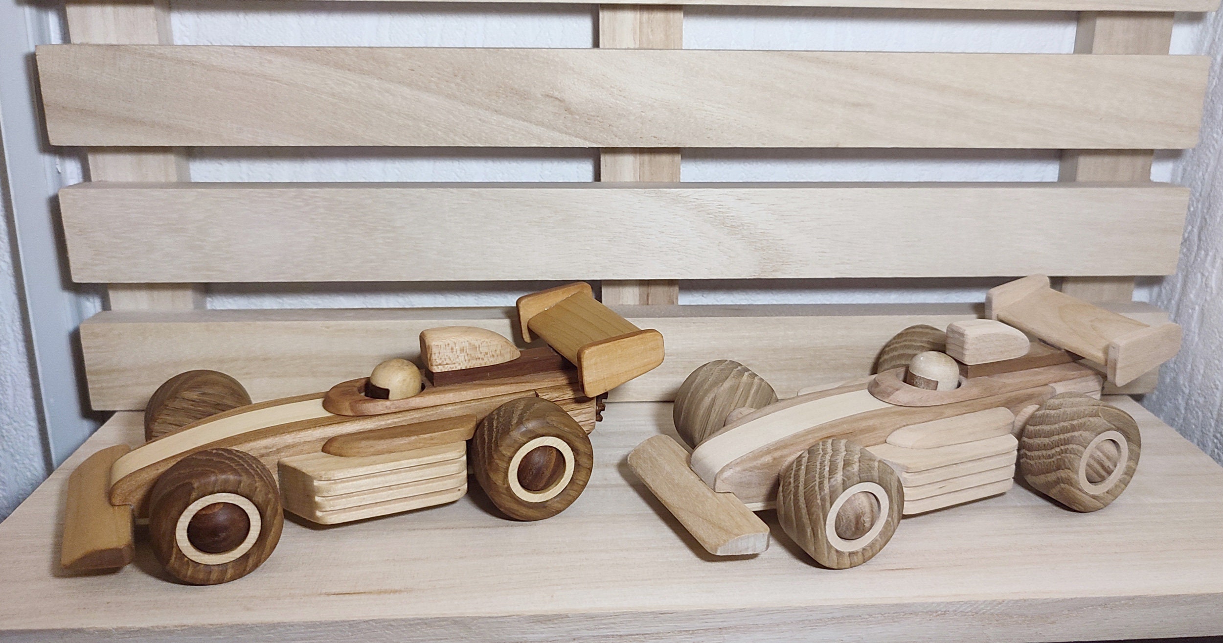 Wooden Racing Car - Etsy Australia