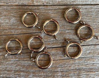 Gold Spring Ring | Etsy