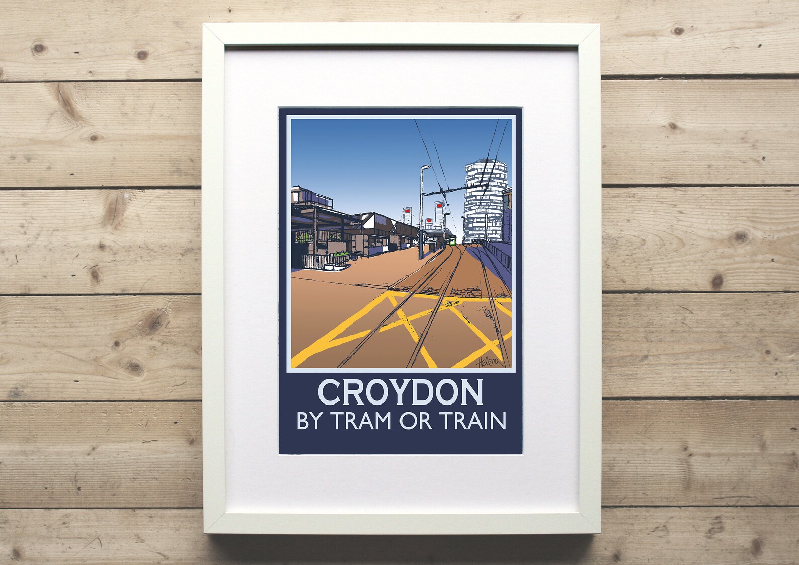 Croydon Poster - Etsy
