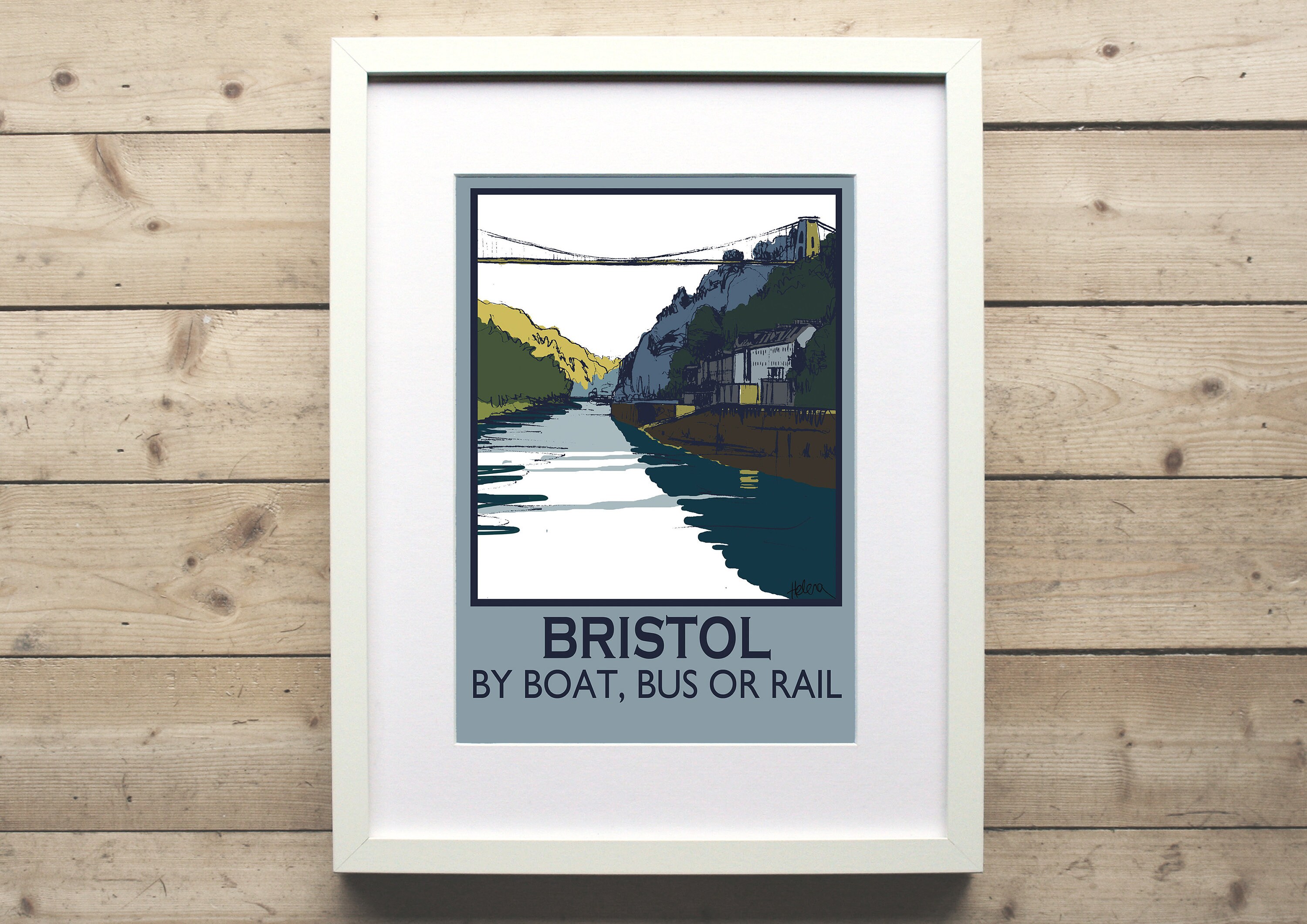 Bristol Poster - Etsy