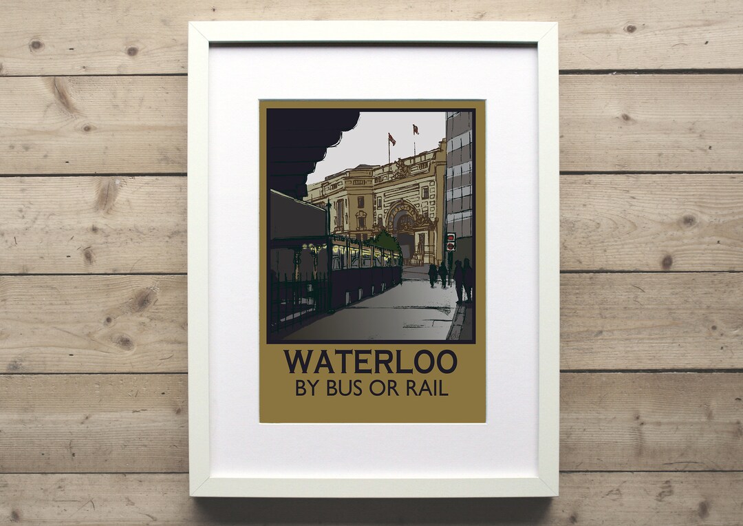 Waterloo Poster - Etsy