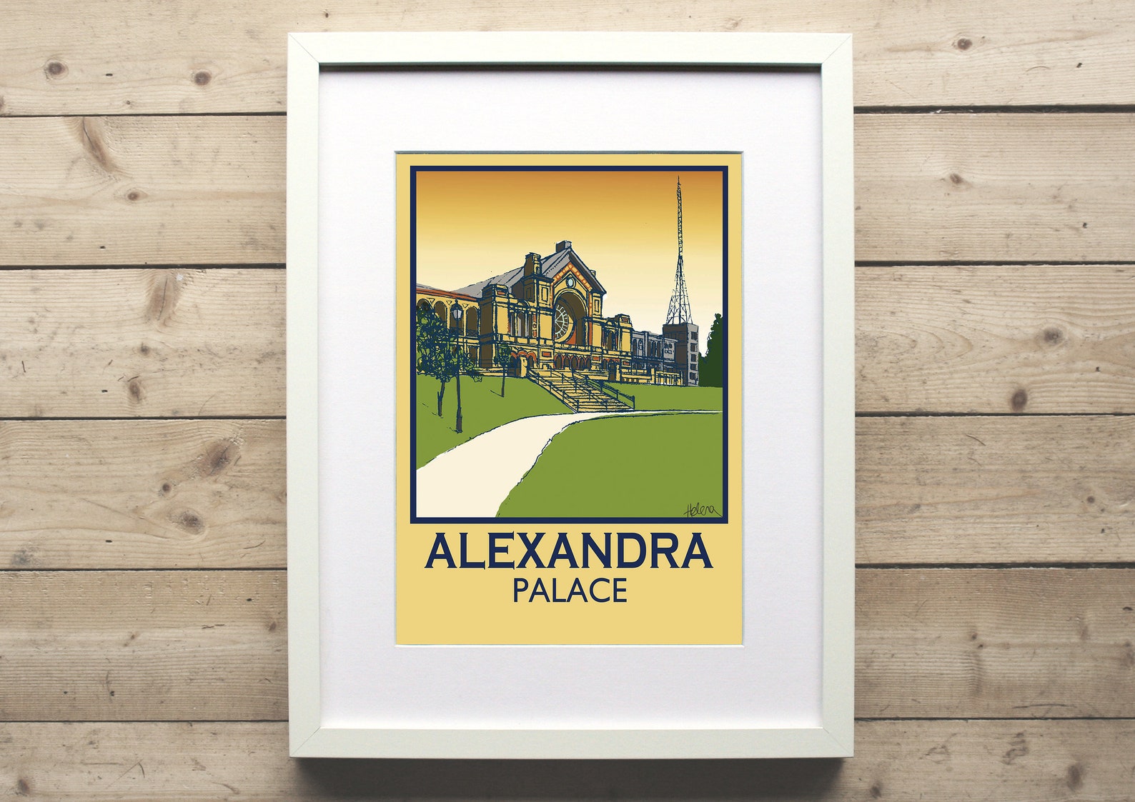 Alexandra Palace Poster - Etsy