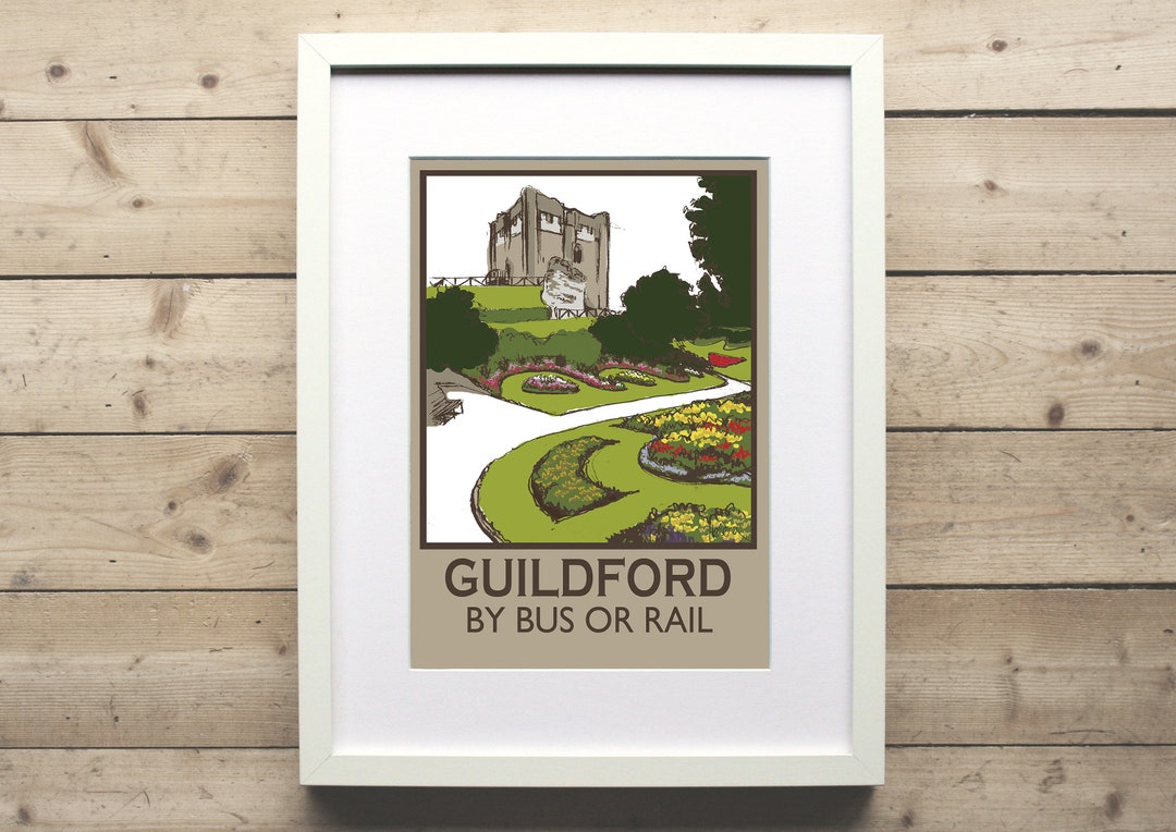 Guildford Poster - Etsy