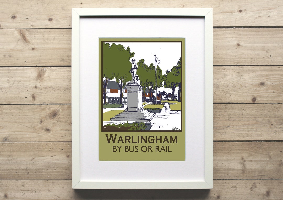 Warlingham Poster - Etsy