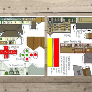 Mini Pubs Model Kit & Board Game - Etsy UK