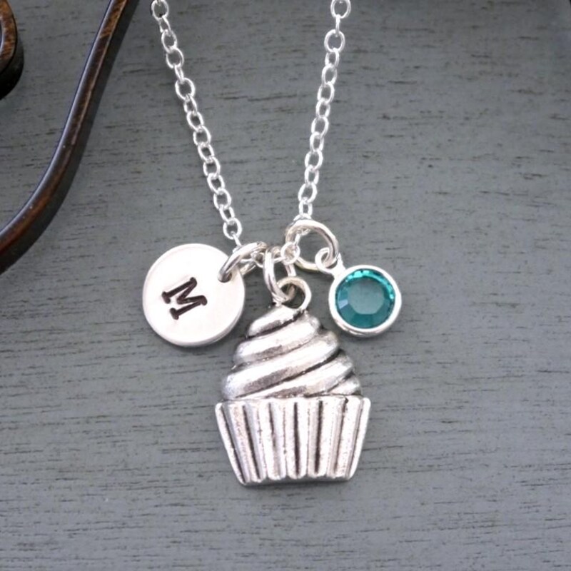Cupcake Necklace - Etsy