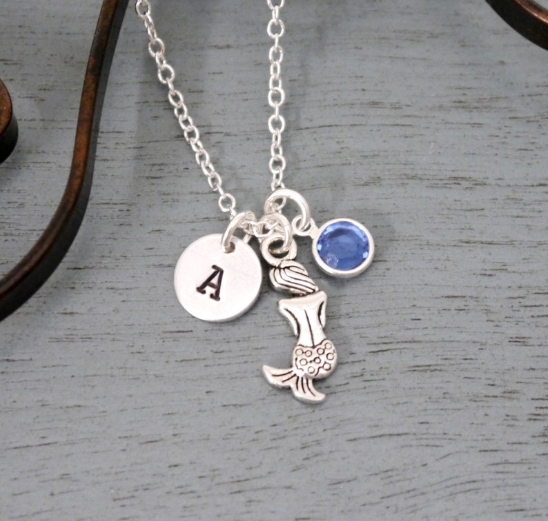 Mermaid Necklace Mermaid Friends Necklace Mermaid Friendship - Etsy