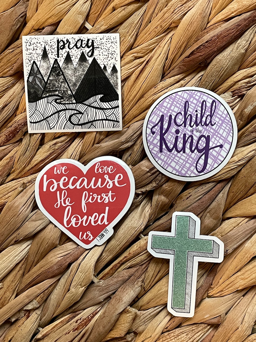 Christian Sticker Pack | Christian Sticker | Christian Stickers | Cute ...