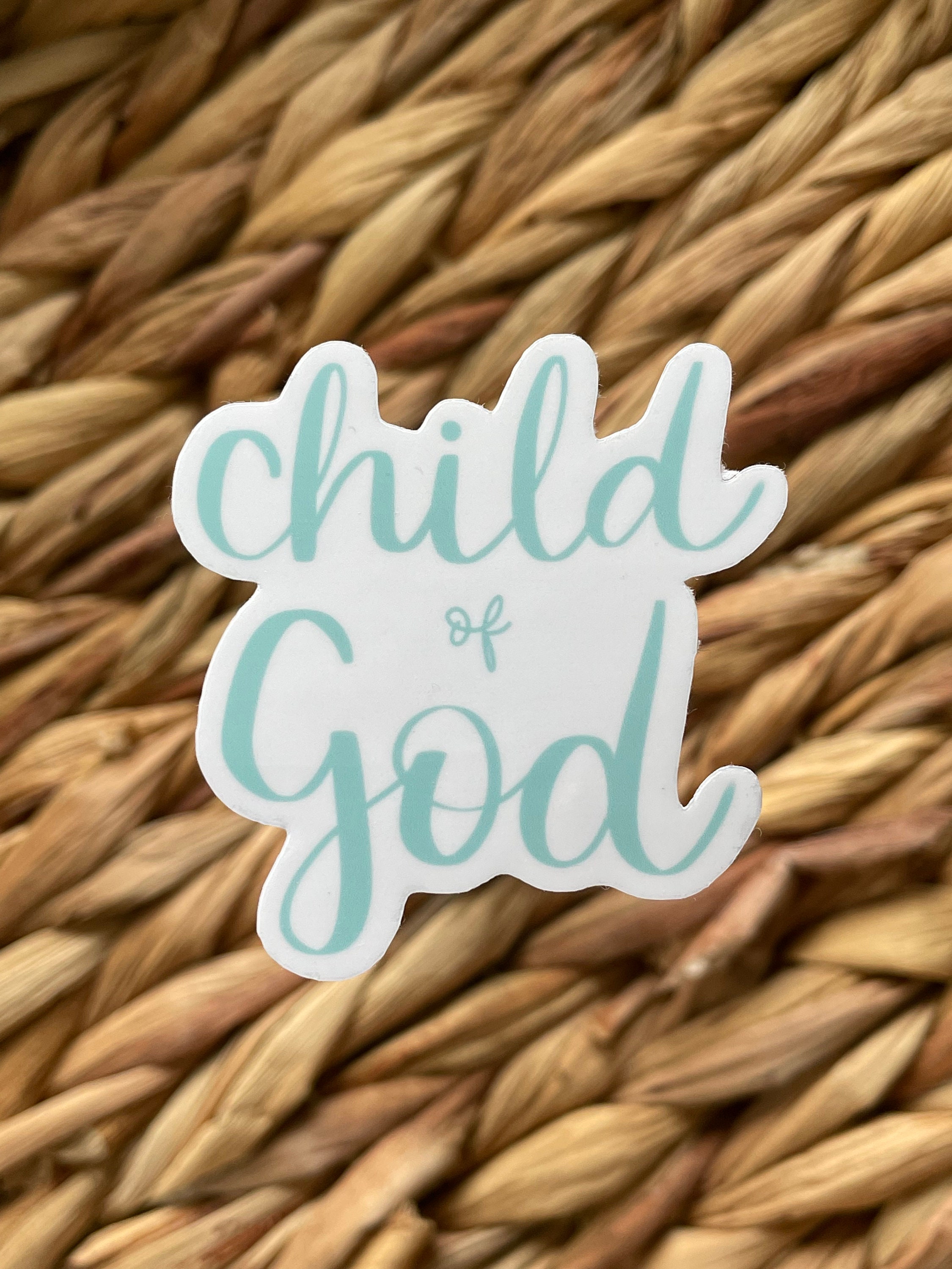 Child of God Sticker God Sticker Christian Sticker Bible - Etsy
