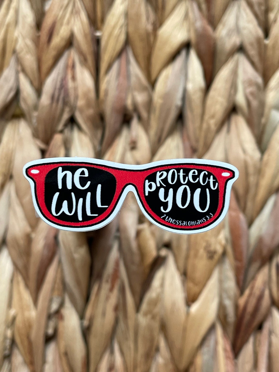 Sunglasses Sticker | Christian Sticker | Cute Christian Sticker ...