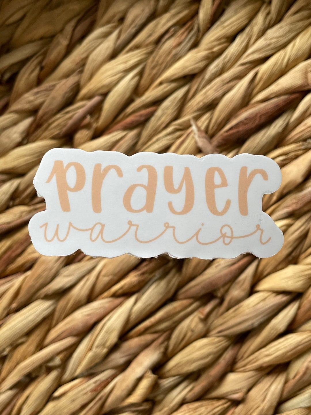 Prayer Warrior Sticker | God Sticker | Christian Sticker | Bible ...