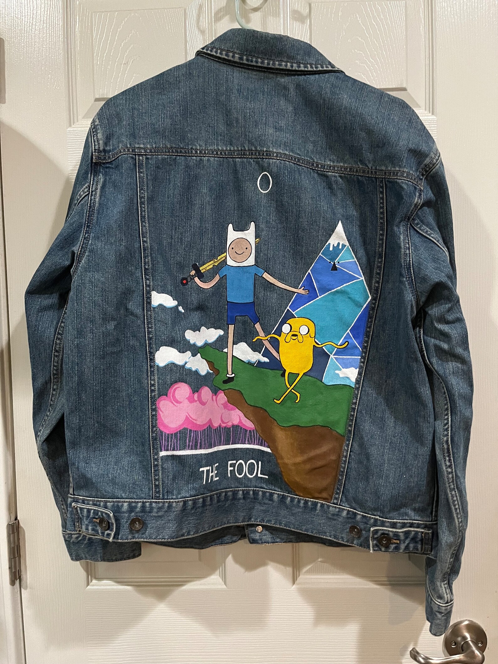 The Fool Tarot Adventure Time Jacket, L - Etsy