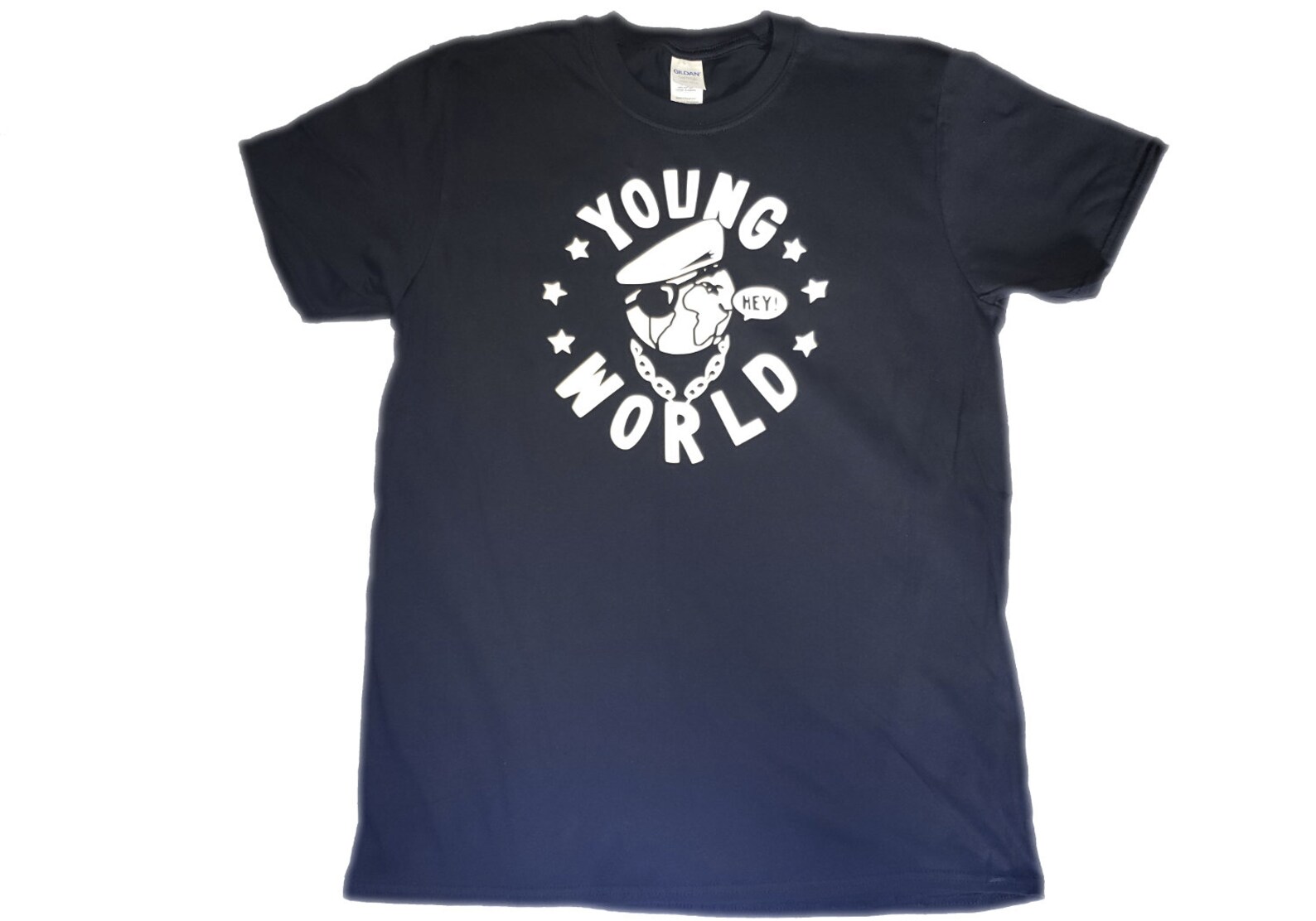 Hey Young World Slick Rick Shirt Love Hip Hop Music Black - Etsy