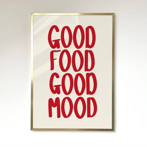 Good Mood Print - Etsy UK
