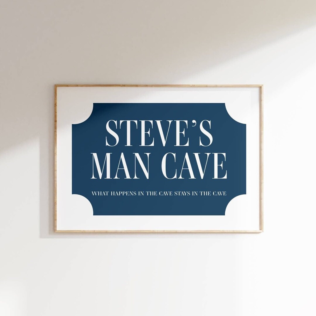 Personalised Street Sign Poster Street Name Print Custom Location ...