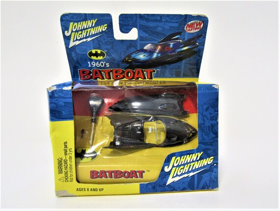 Vintage Johnny Lightning 1960's Batboat Model Kit 1:64th | Etsy