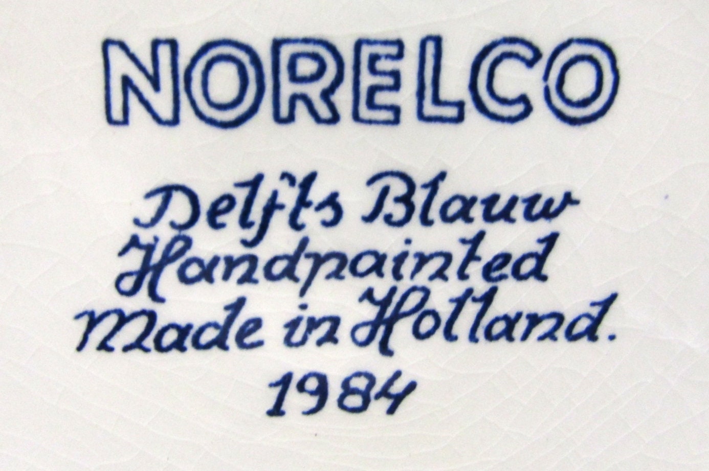 Vintage Norelco Delft Blue 1984 Stein Delfts Blauw Beer - Etsy