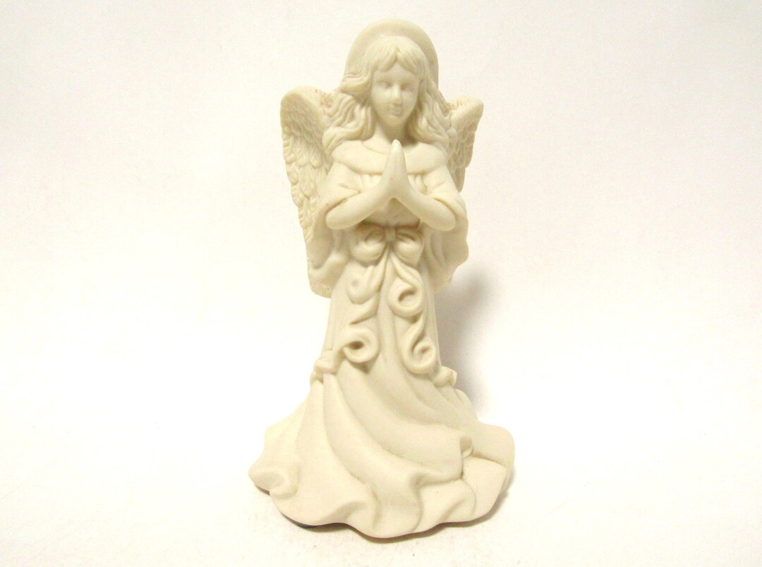 Vintage Party Lite angel of Light Tapered Candle Holder, Porcelain ...