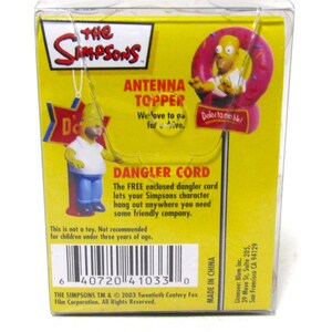 Vintage Bart Simpson Topper the Simpsons Antenna Topper Bart - Etsy