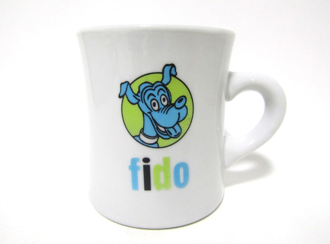 Vintage Fido Cafe Coffee Mug Fido Nashville Mug Dog Themed - Etsy