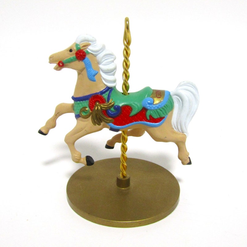 Carousel Horse Ornament - Etsy