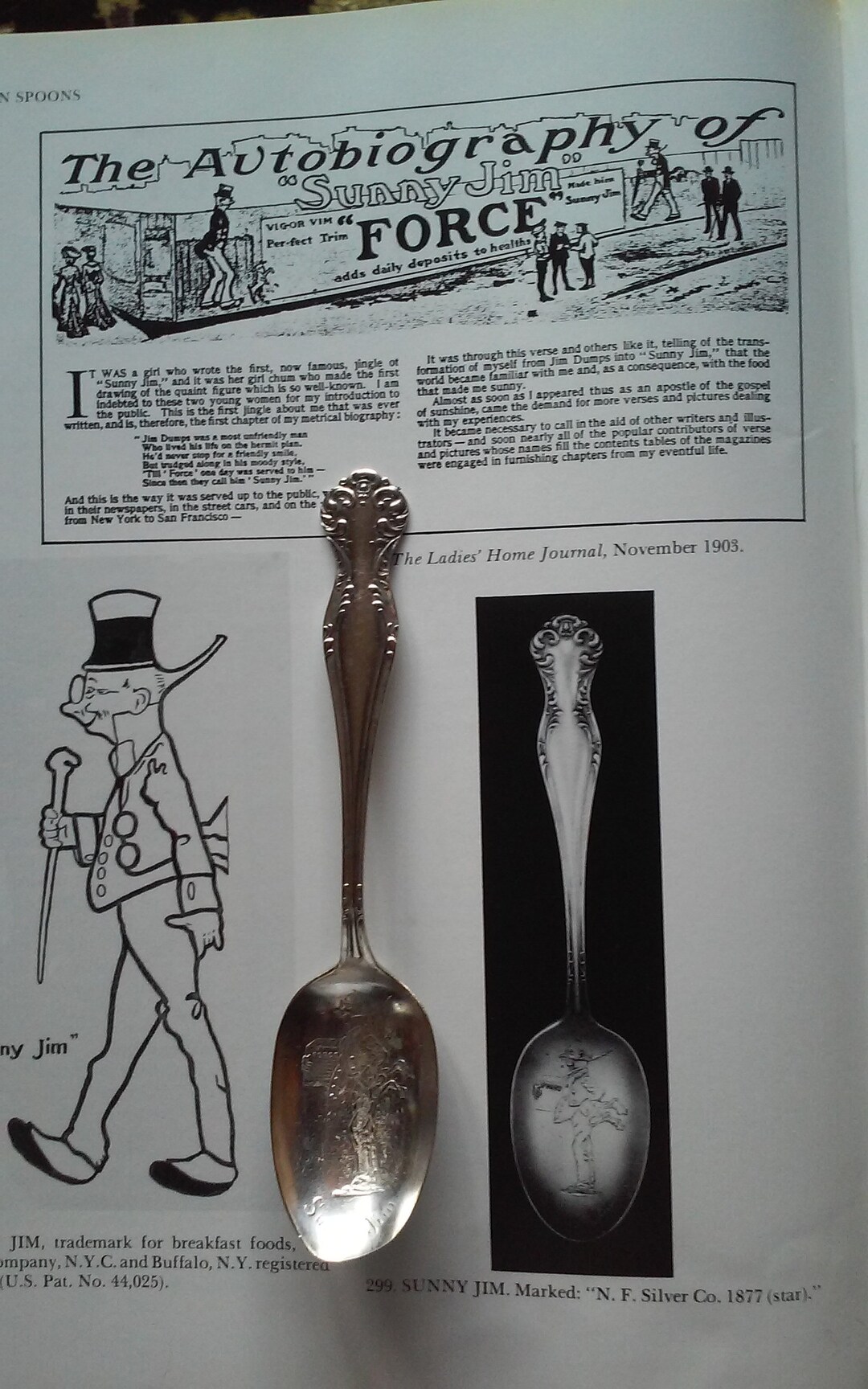 Sunny Jim Advertising Spoon - Etsy
