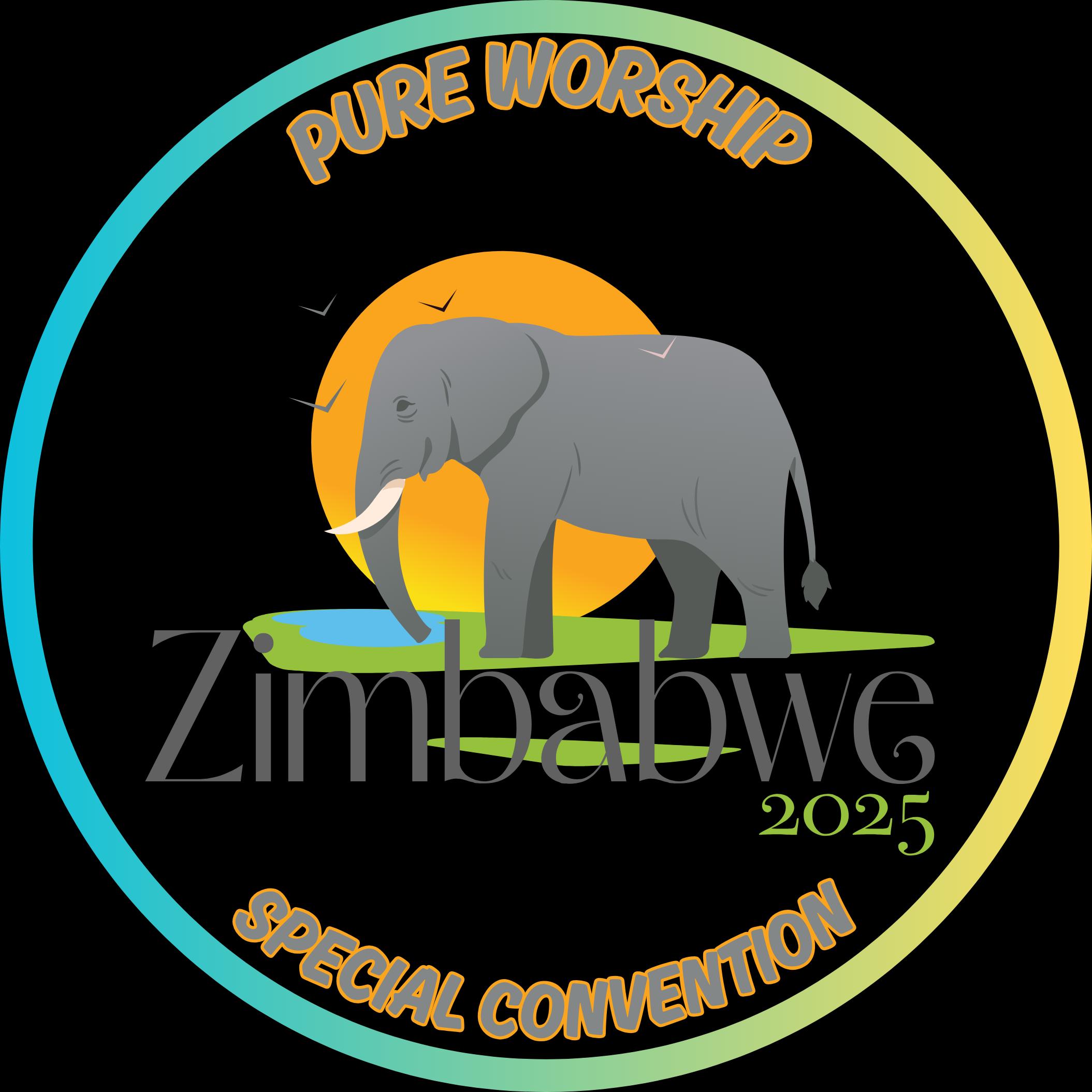 JW 2025 Pure Worship Special Convention Digital File | ZIMBABWE | Elephant | Png, Svg, Pdf - Etsy