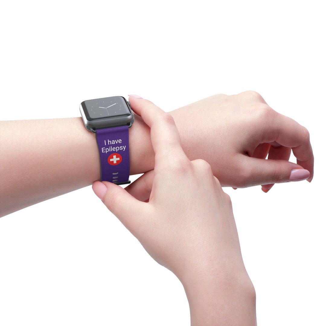 I Have Epilepsy Watch Band Medical Alert, Apple Watch Compatible ...