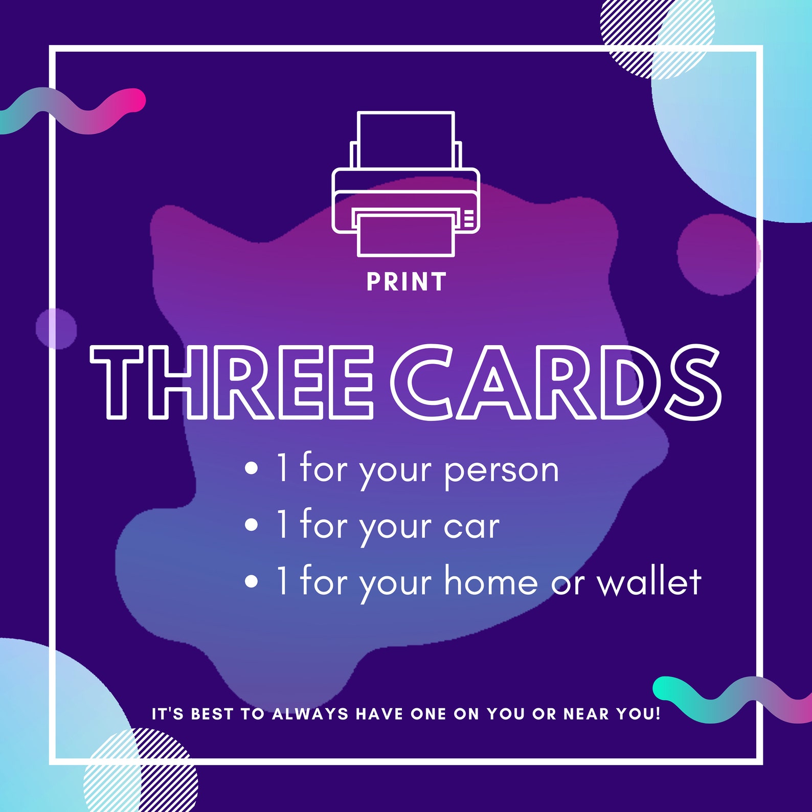 Helpful Medical Card, Medical Alert Card for Epilepsy, Assistance Card ...