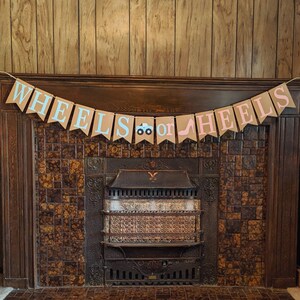 Wheels or Heels, Wheels or Heels Banner, Wheels or Heels Gender Reveal ...