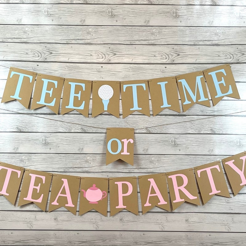 Tea Party Banner - Etsy