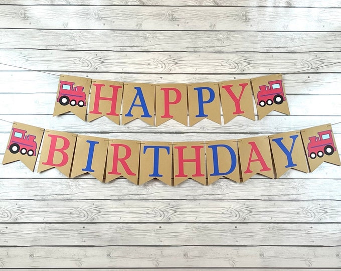 Choo Choo Im Two Train Banner, Train Banner, Train Party, Train ...