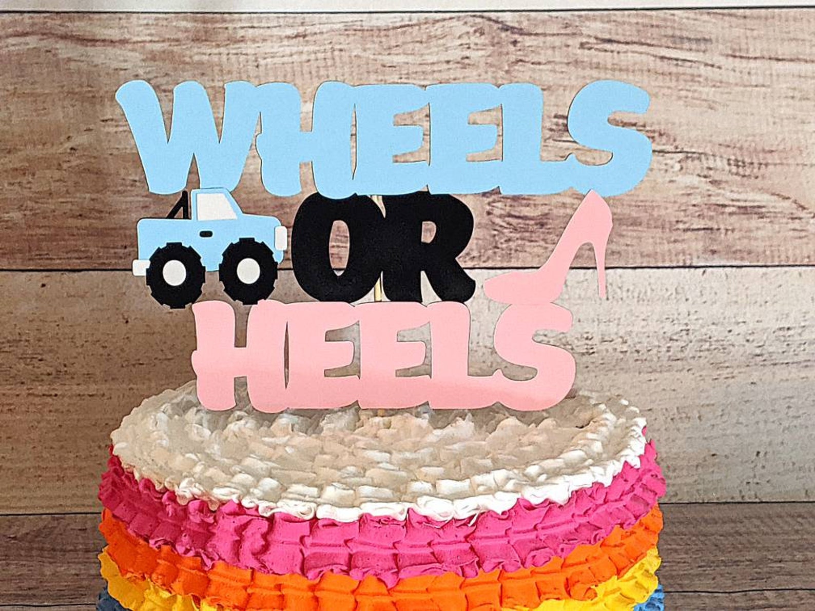 Wheels or Heels Wheels or Heels Banner Wheels or Heels | Etsy