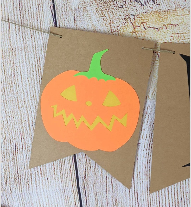 Halloween Birthday Banner Jack O Lantern Banner Halloween - Etsy