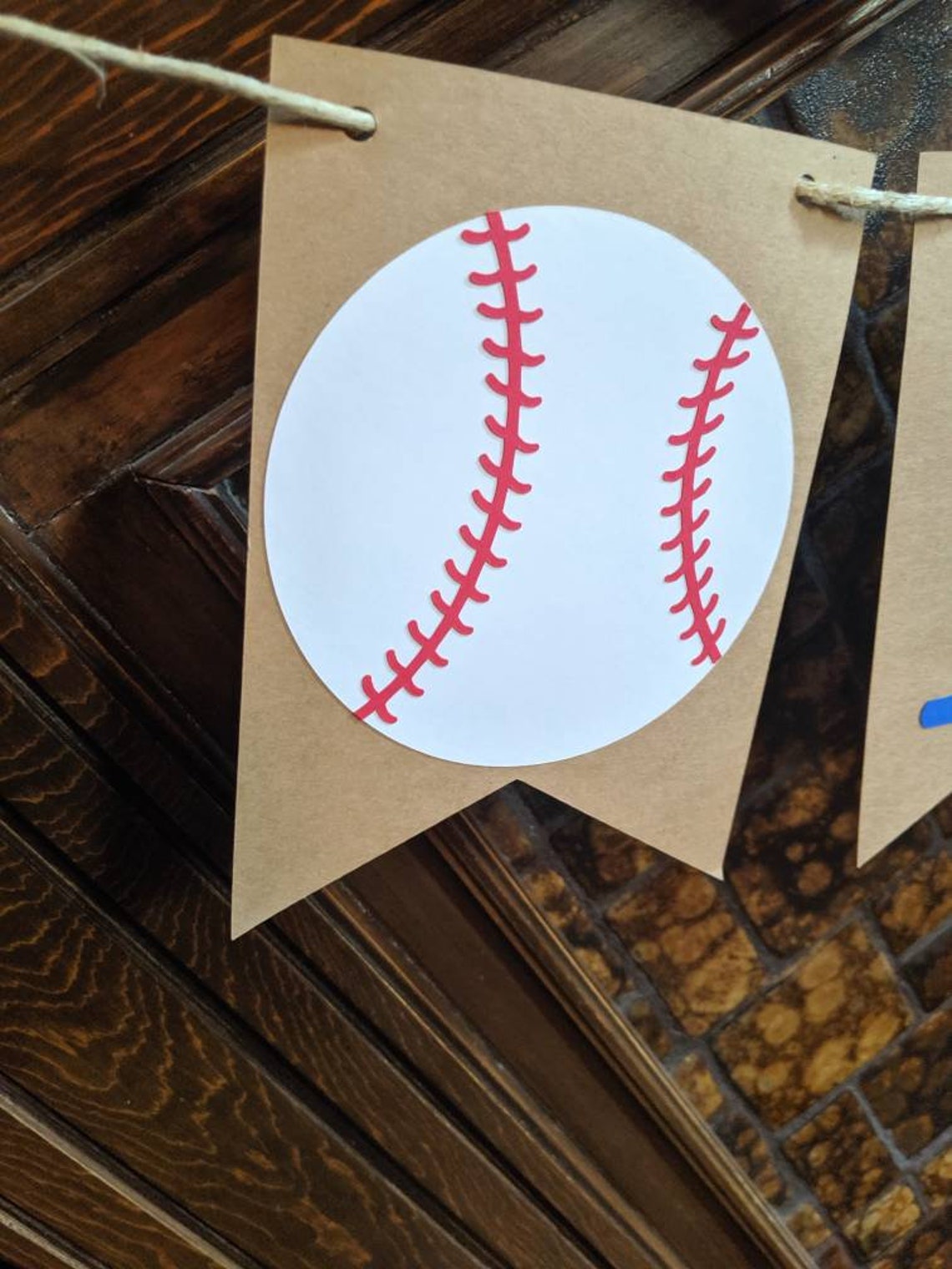 Baseball Birthday Banner Baseball Happy Birthday Banner - Etsy
