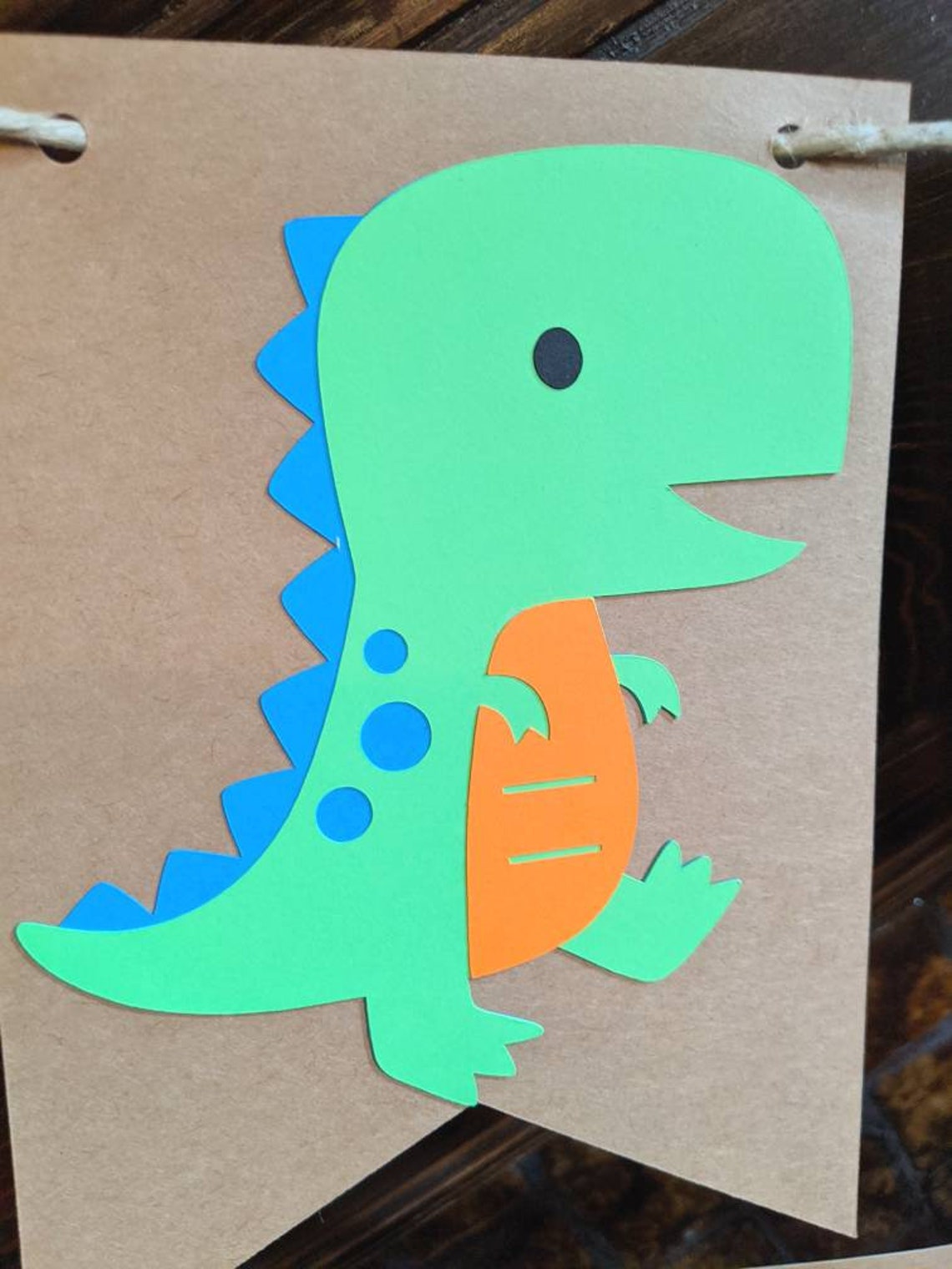 T Rex Banner T Rex Birthday Banner Three Rex Banner - Etsy