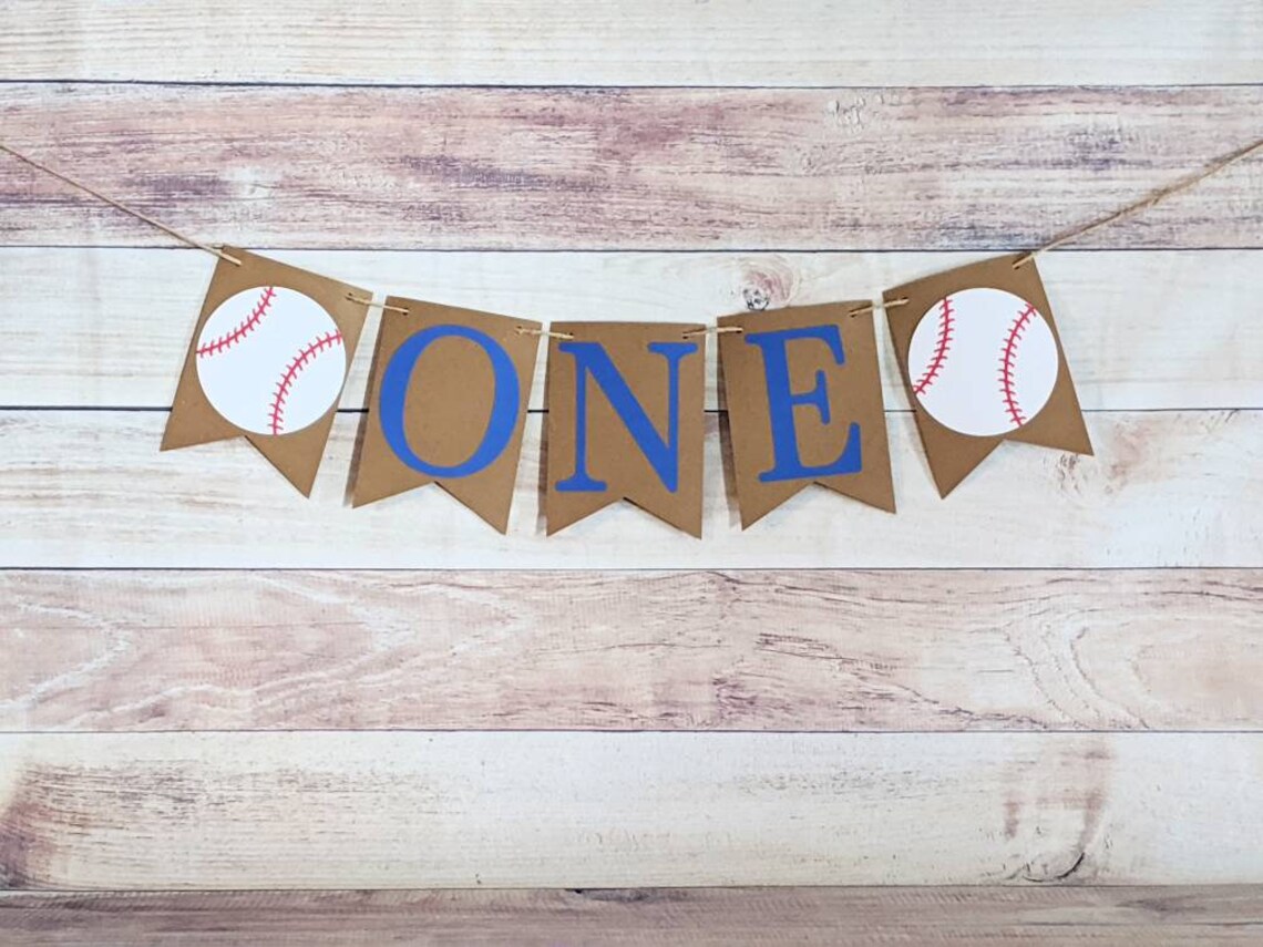 Baseball Birthday Banner Baseball Happy Birthday Banner - Etsy