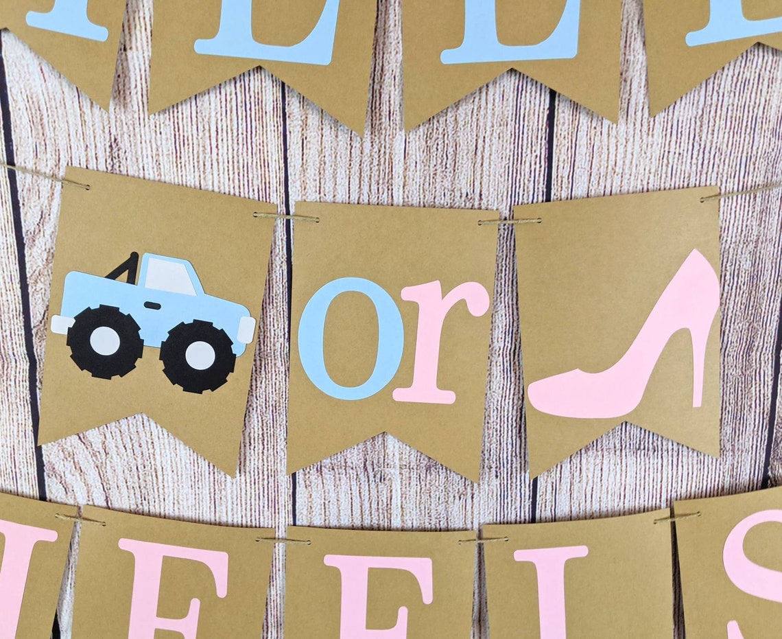 Wheels or Heels Wheels or Heels Banner Wheels or Heels - Etsy