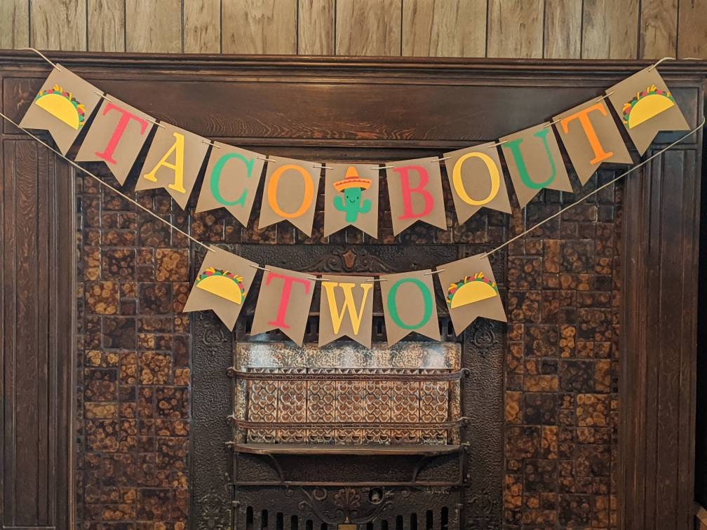Taco Twosday Banner Taco Age Banner Taco Banner Taco Bout - Etsy