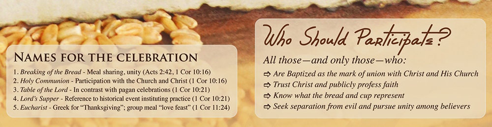 The Lord's Supper Educational Christian Wall Art, Educational Church ...