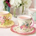12 CT Tea Party Cups With Saucers Vintage Tea Cups With - Etsy