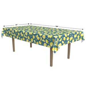 Fancy Lemon Party Tablecover/ Lemon Bridal Shower Table Cover / Lemon ...