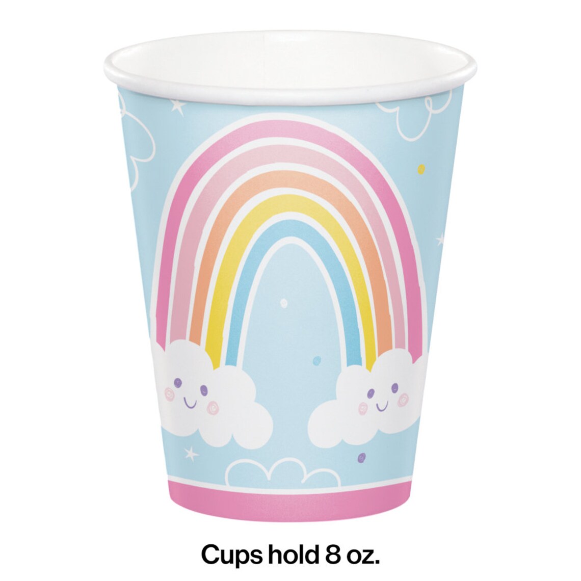 Pastel Rainbow Party Cups Pastel Birthday Cups Pastel | Etsy