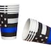Police Party Cups | Police Officer Party Paper Cups - Etsy