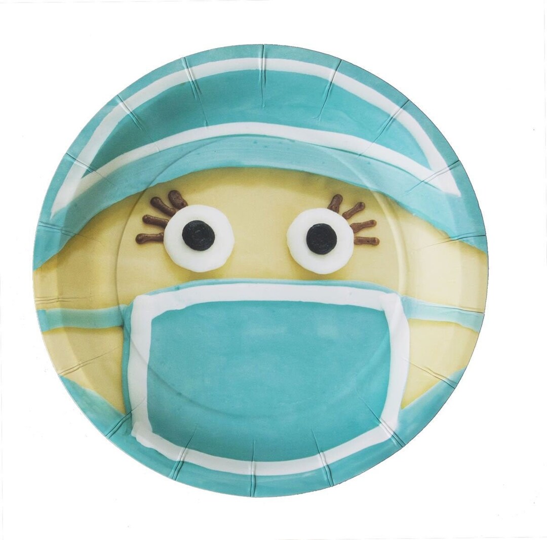 Nurse Paper Plates- Nursing School Graduate, Graduation Party, Nurse ...